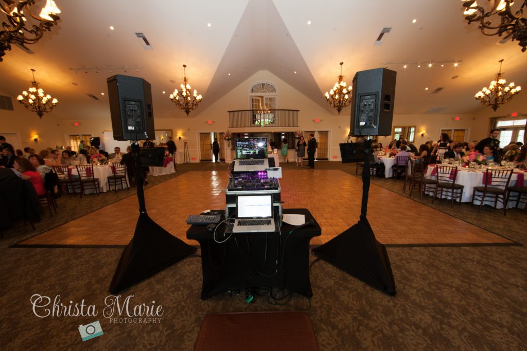 Wedding DJ | Atmosphere Productions - DJ Entertainment Set-up